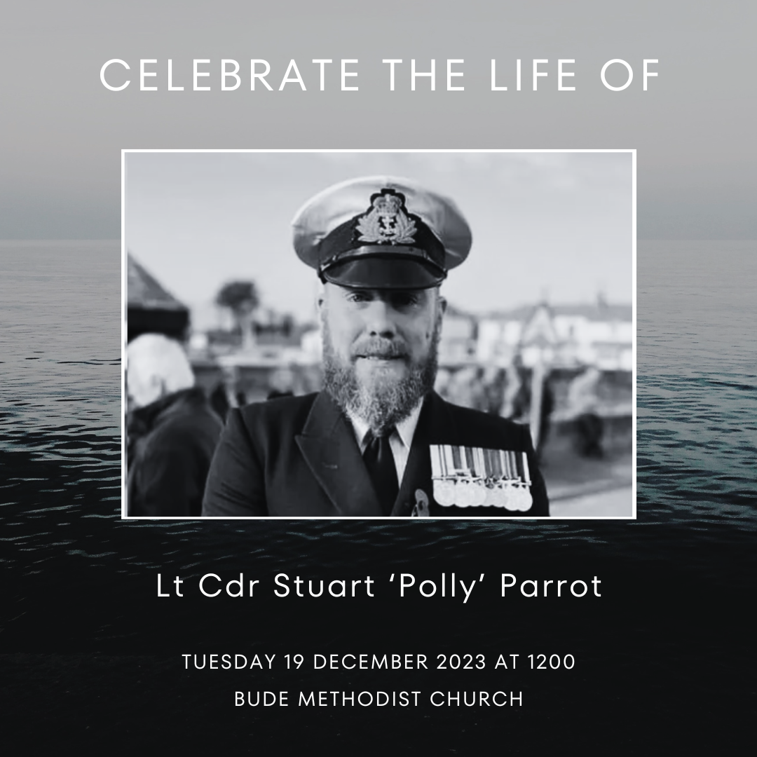 Memorial Service for Lt Cdr Stuart (Polly) Parrot – Tues 19 Dec 2023 ...